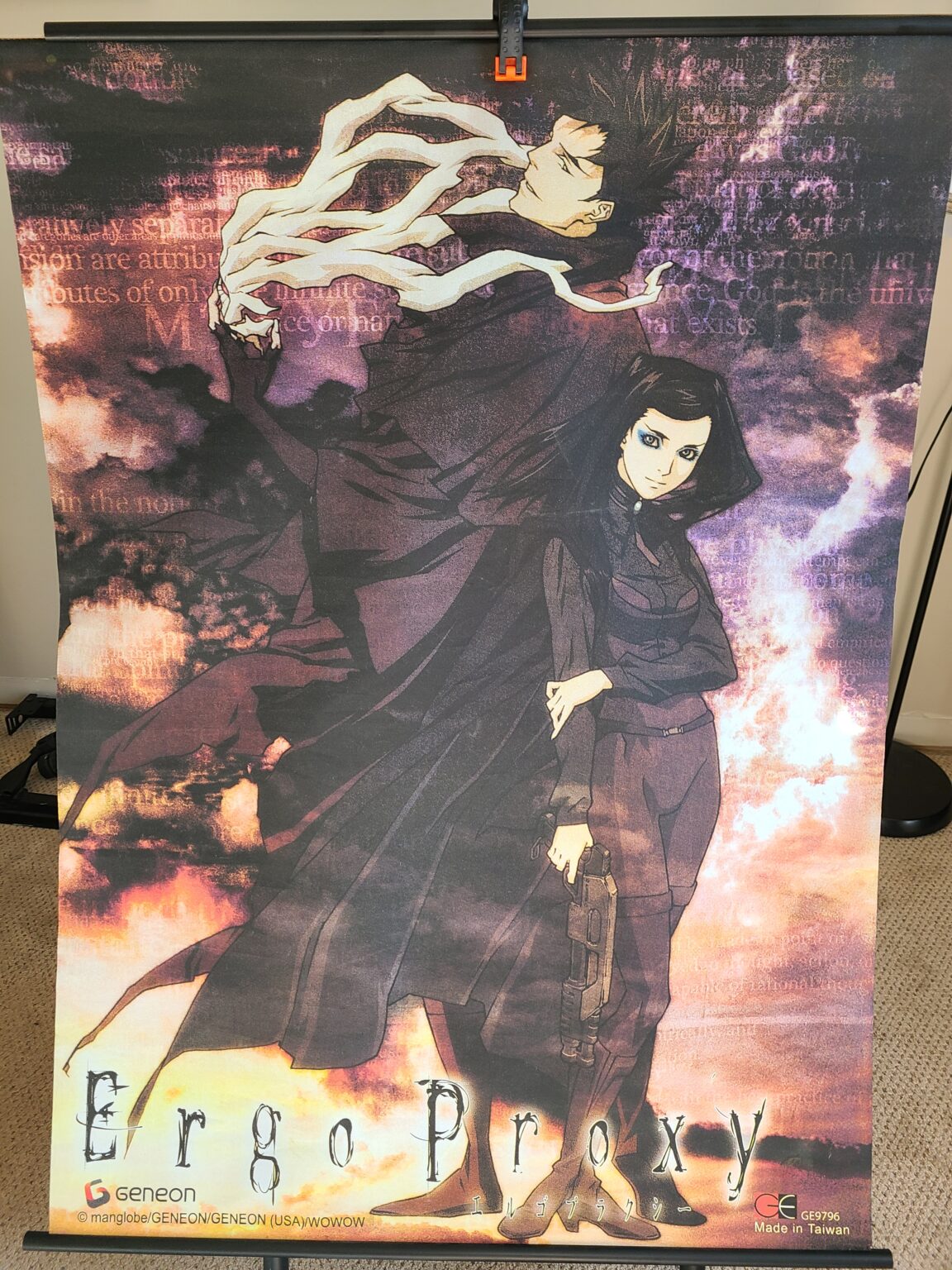 Ergo Proxy Anime Wall Scroll- collectible