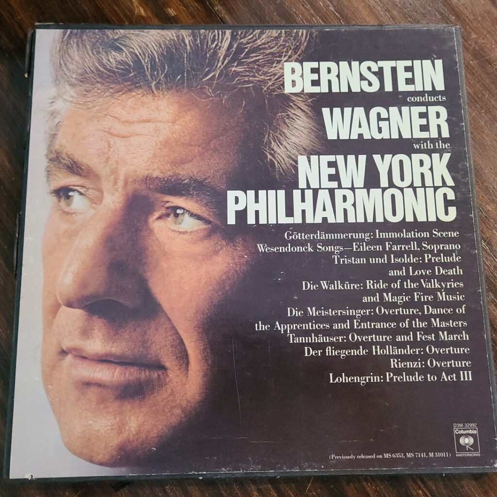 Bernstein Conducts Wagner With The New York Philharmonic 1974 Vintage ...